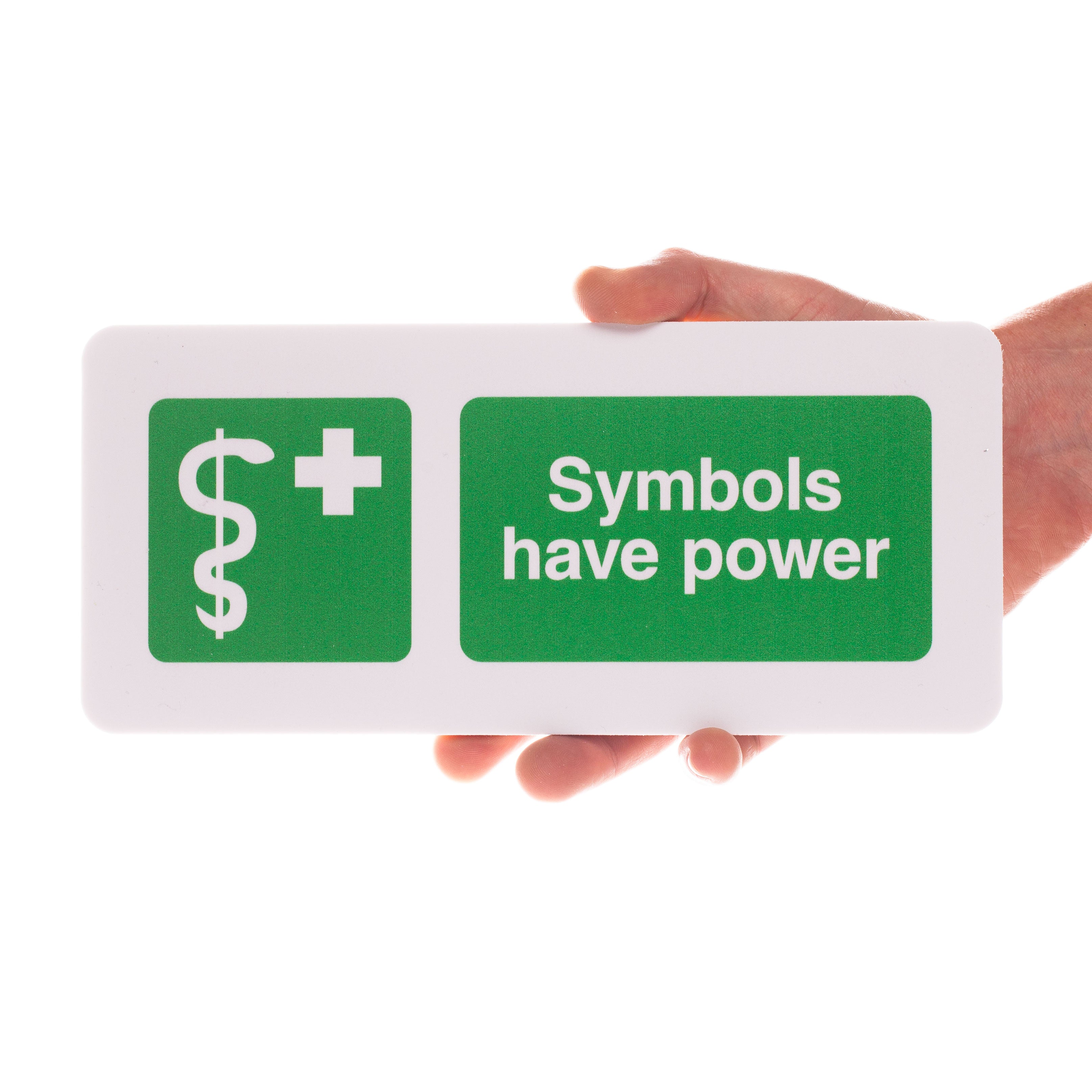 Symbols Have Power - Safety Sign Sculpture – Fokawolf